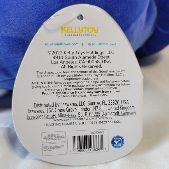 Squishmallows | Toys | Nwt 75 Swish The Swordfish Squishmallow Kellytoy ...